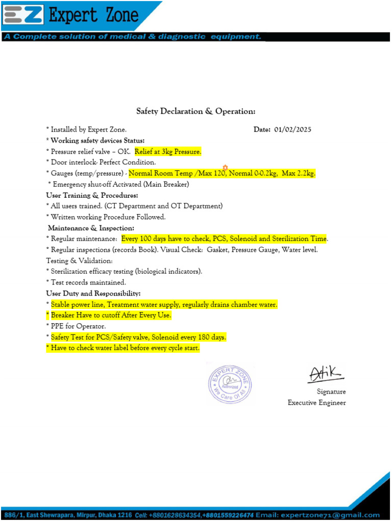 Safety Operation & Maintenance Guidelines | PDF | Valve | Equipment