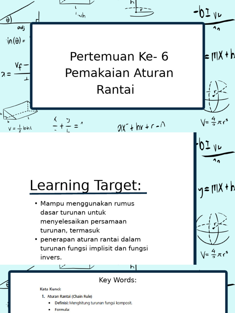 Interpreting Numerical Expressions Math Presentation in Light Blue Math ...