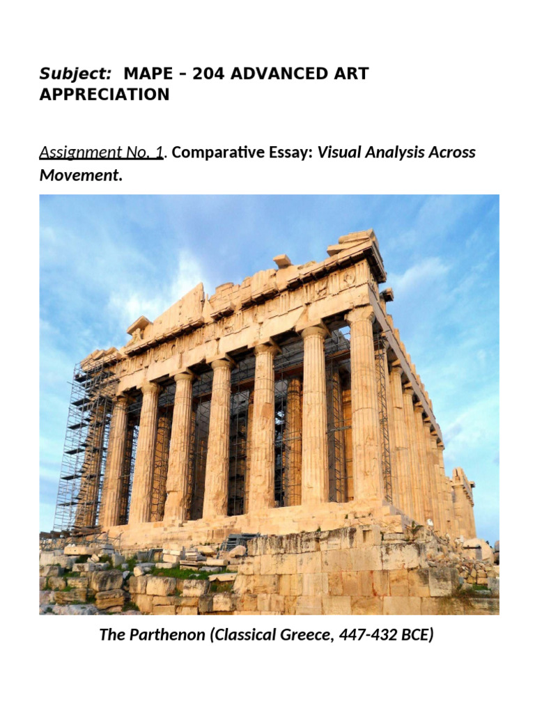 Advanced Art Appreciation - Assignment | PDF | Jazz | Musicology