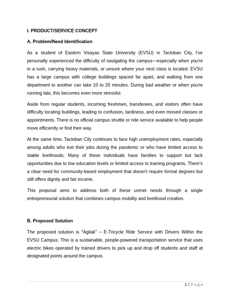 ENTREP_BUSINESSPLAN_BORINEZ | PDF | Economies