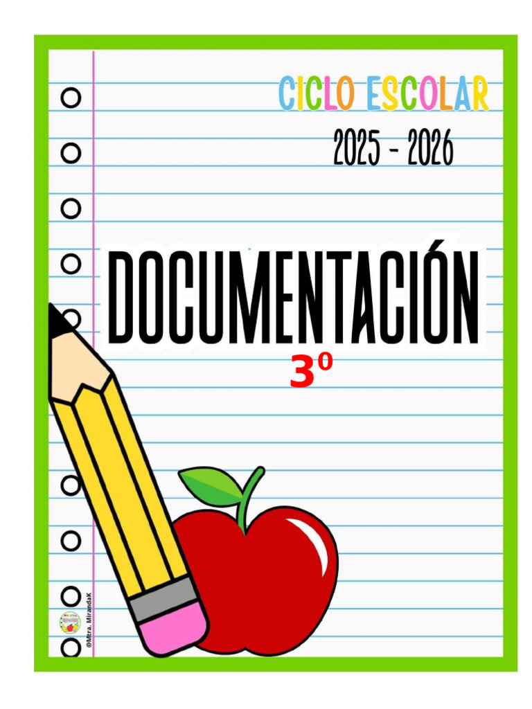 Portada Para Mis Carpetas | PDF