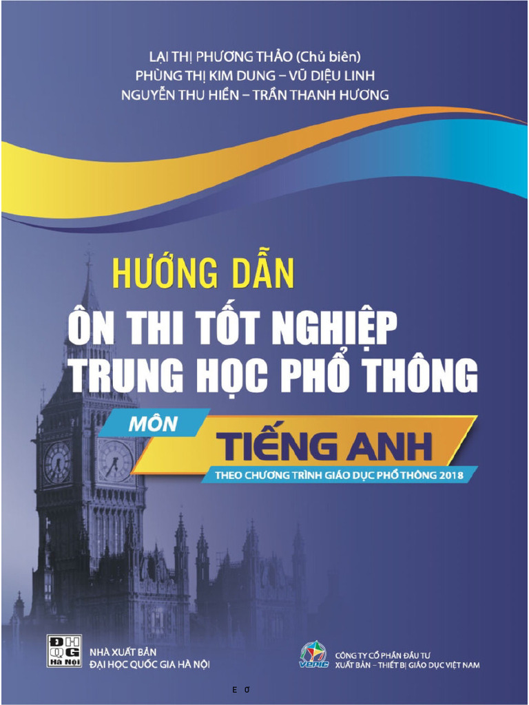 PDF Sach Huong Dan On Thi Tot Nghiep THPT Mon Tieng Anh Theo Chuong TR | PDF