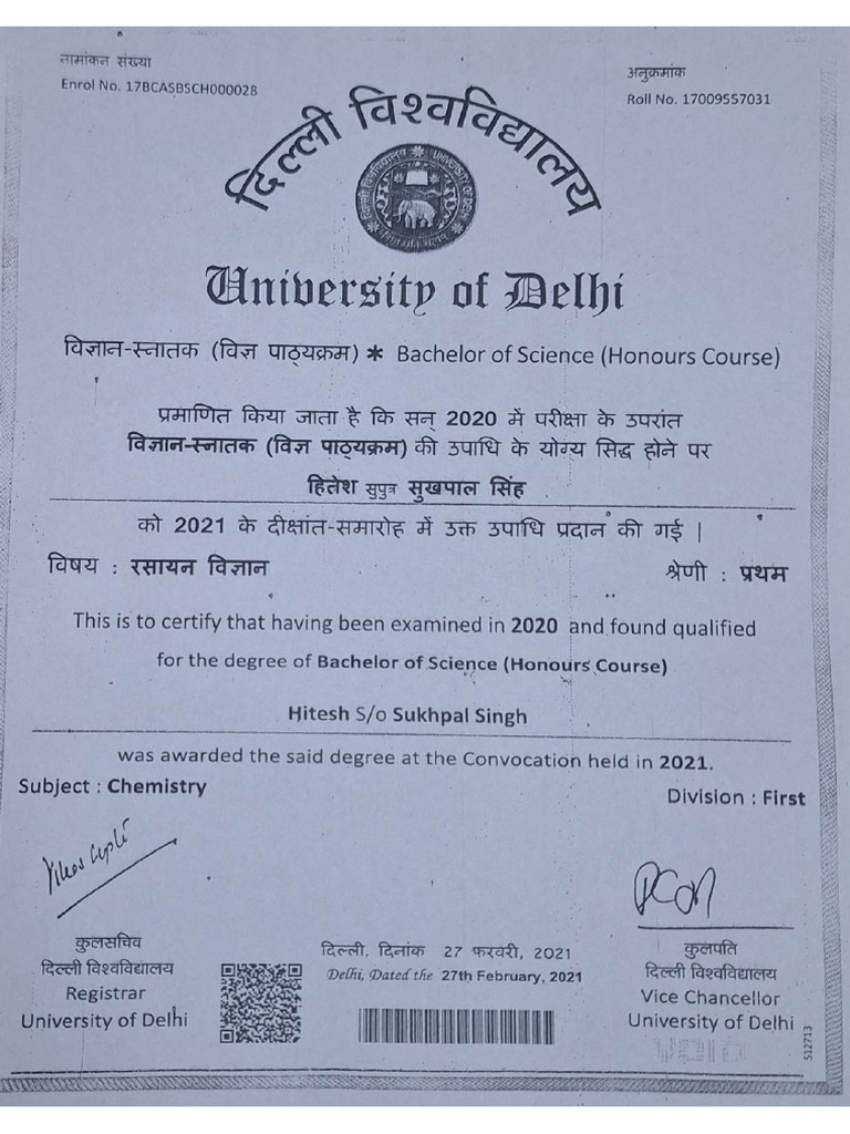Graduation Degree | PDF