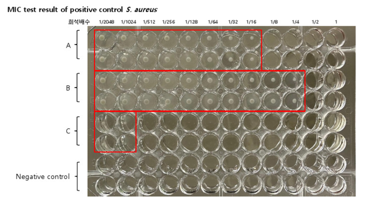 MIC Test Result of Positive Control S. Aureus | PDF