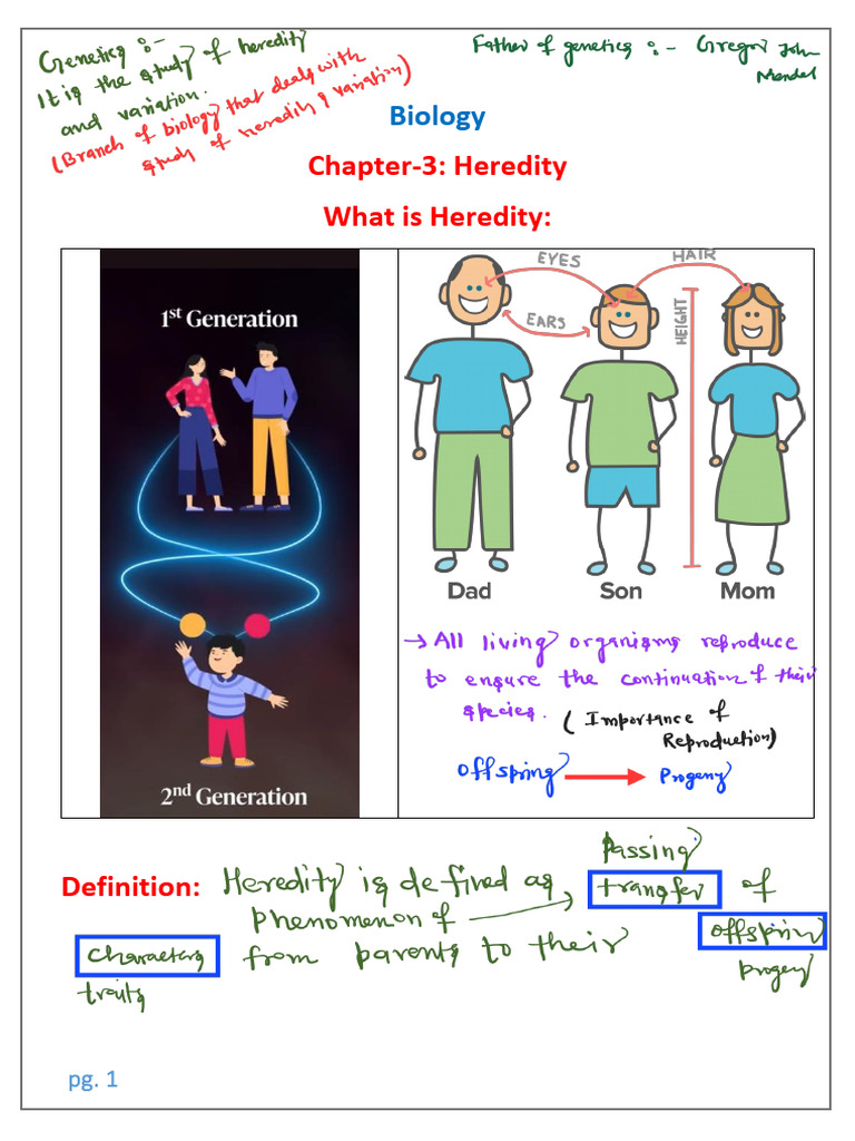 Biology Heredity | PDF
