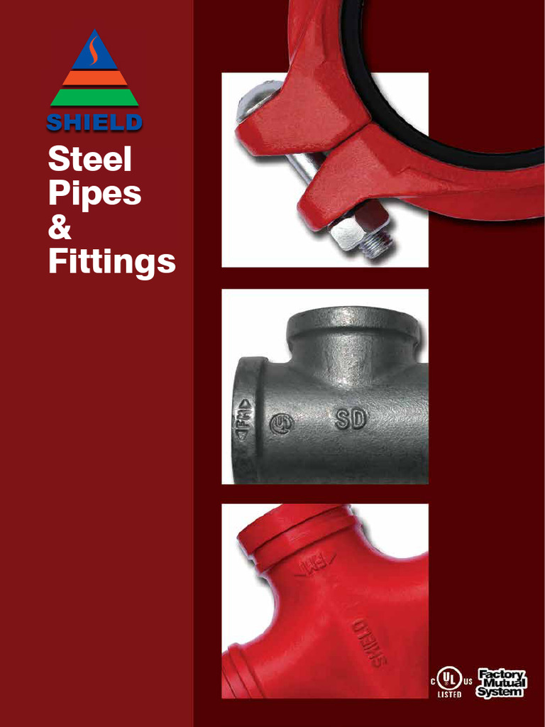 SHIELD Steel Piping Catalogue PF-V.36-22 | PDF | Pipe (Fluid Conveyance ...