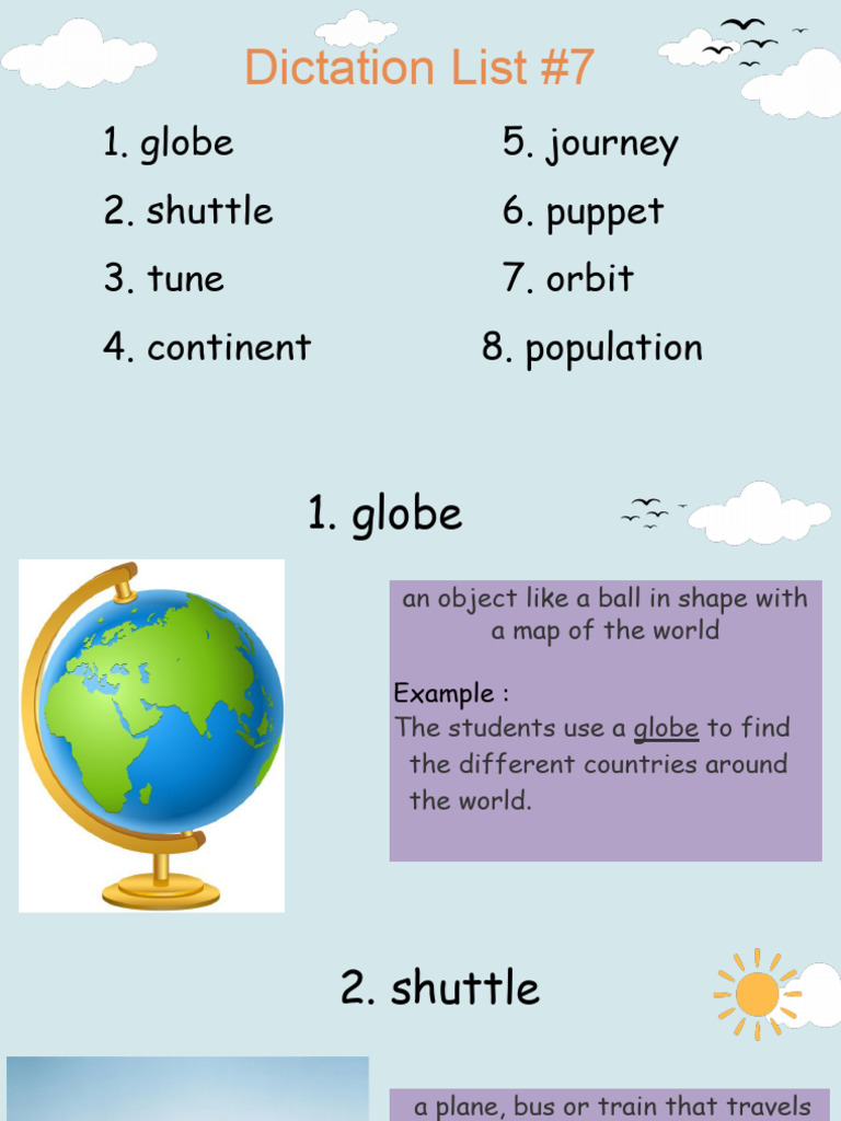Dictation #7 | PDF