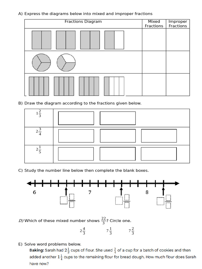 Test Fractions | PDF