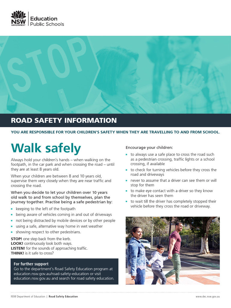29450 Walk Safely 4 | PDF