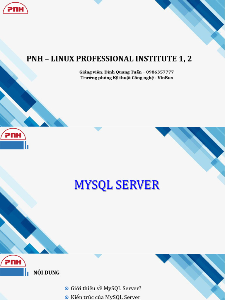Slide - Topic 23 - Mysql | PDF