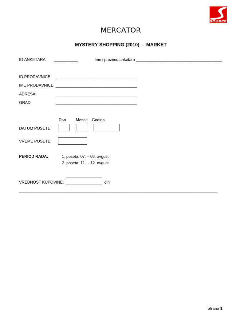 2010 Mercator Market | PDF