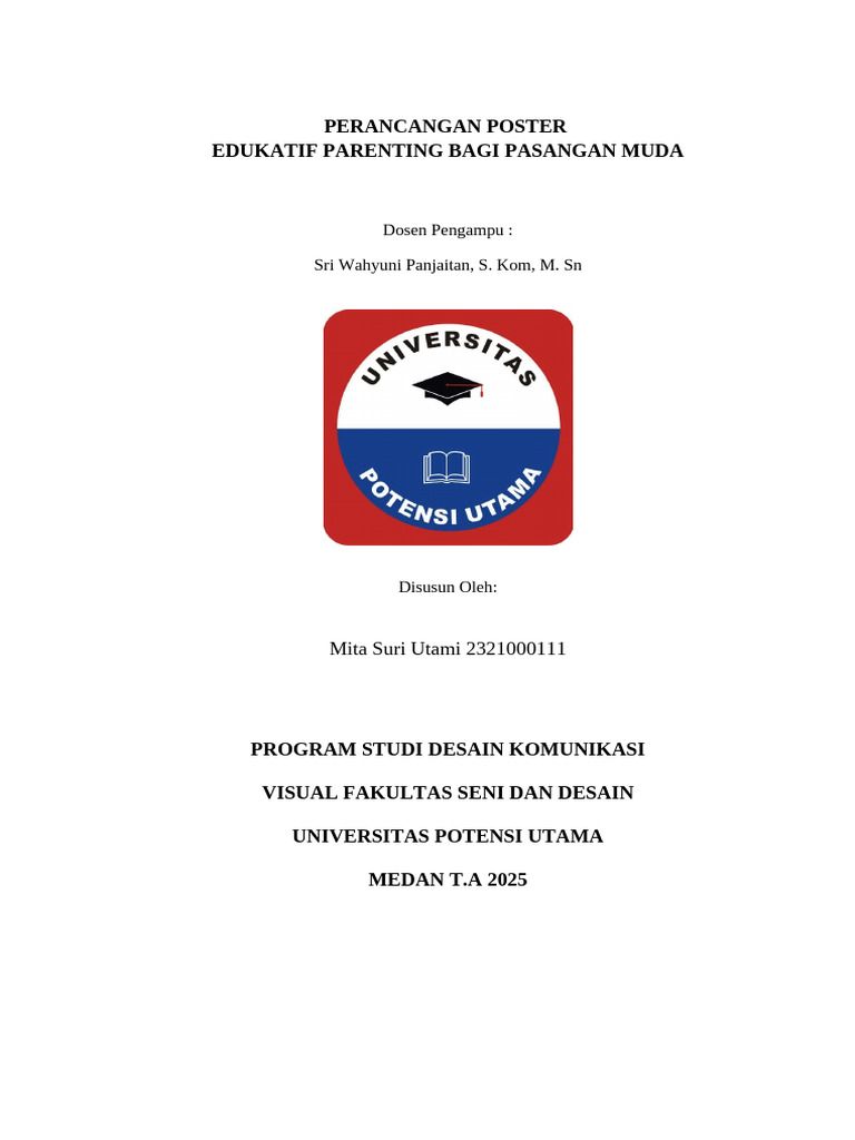Poster Edukatif Parenting untuk Pasangan Muda | PDF
