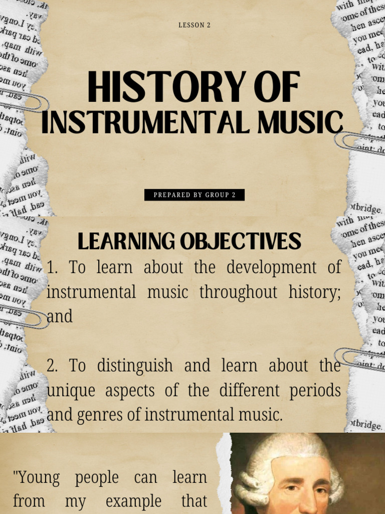 ArtApp History of Instrumental Music | PDF | Classical Music | Romantic Music