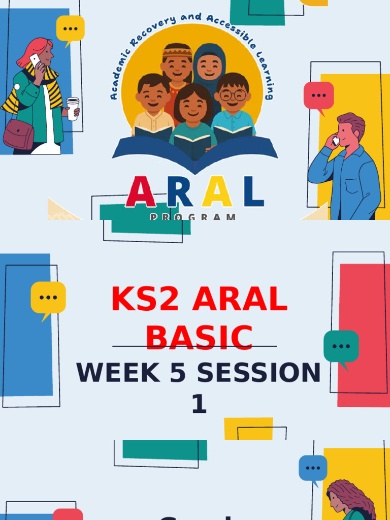 Ks2 Aral Basic Week 5 Session 2 | PDF