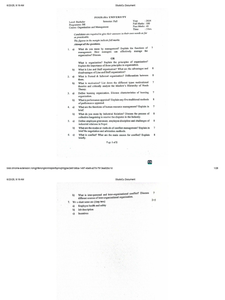 Organization Management | PDF
