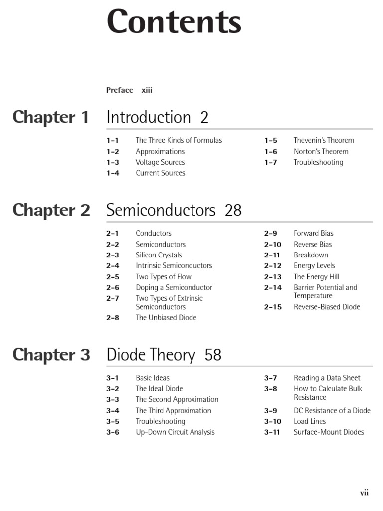 Detailed Table of Contents | PDF | Amplifier | Operational Amplifier