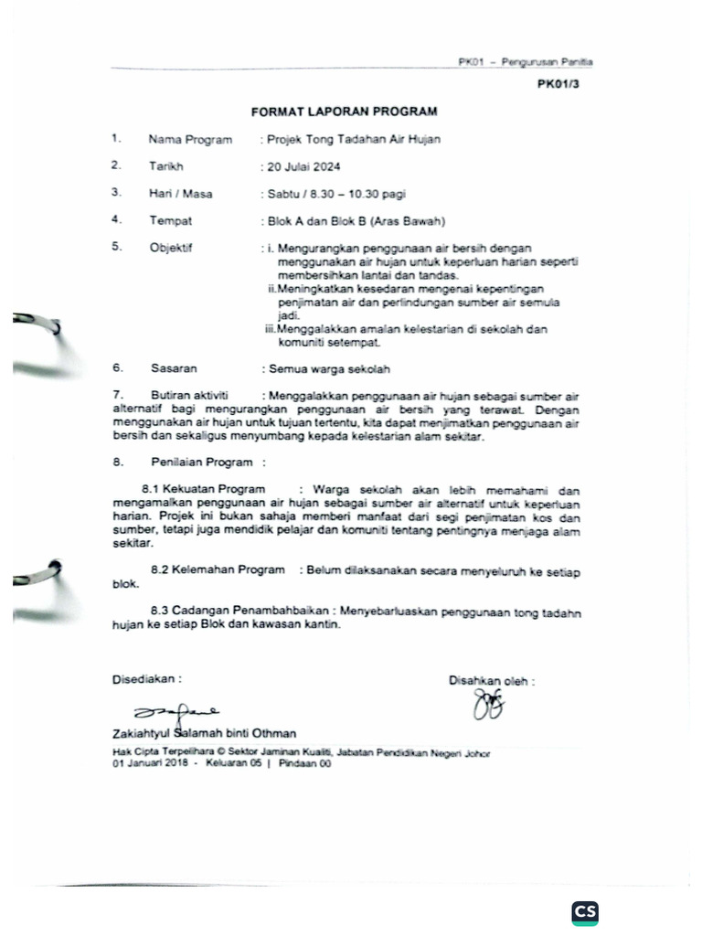 Laporan Program | PDF