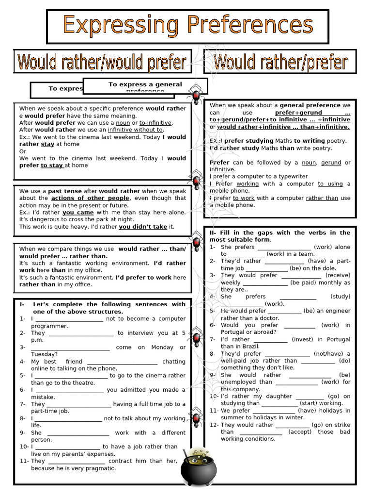 Expressing-Preferences 60528 | PDF | Language Families | Languages
