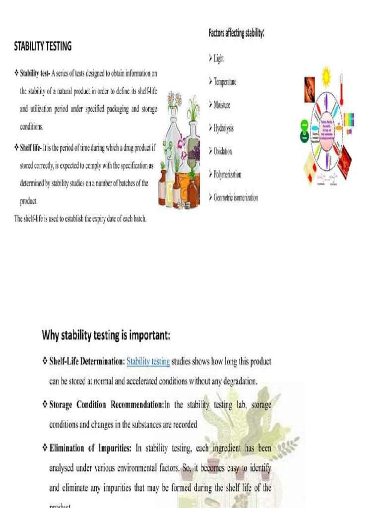 Stability Studies | PDF