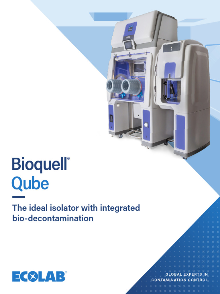 Ecolab Bioquell Qube Sell Sheet - NA | PDF | Sterilization (Microbiology)