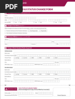 SBI Mutual Fund Bank Mandate Change Form | PDF | Banks | Signature