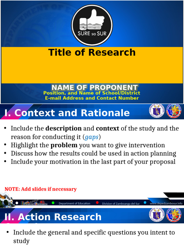 AR Proposal-Template | PDF | Inquiry | Science