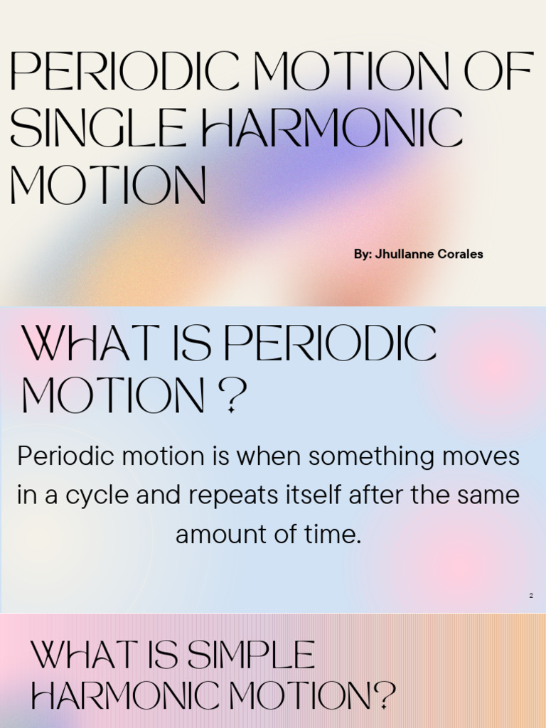 SIMPLE-HARMONIC-MOTION- | PDF | Oscillation | Mechanics