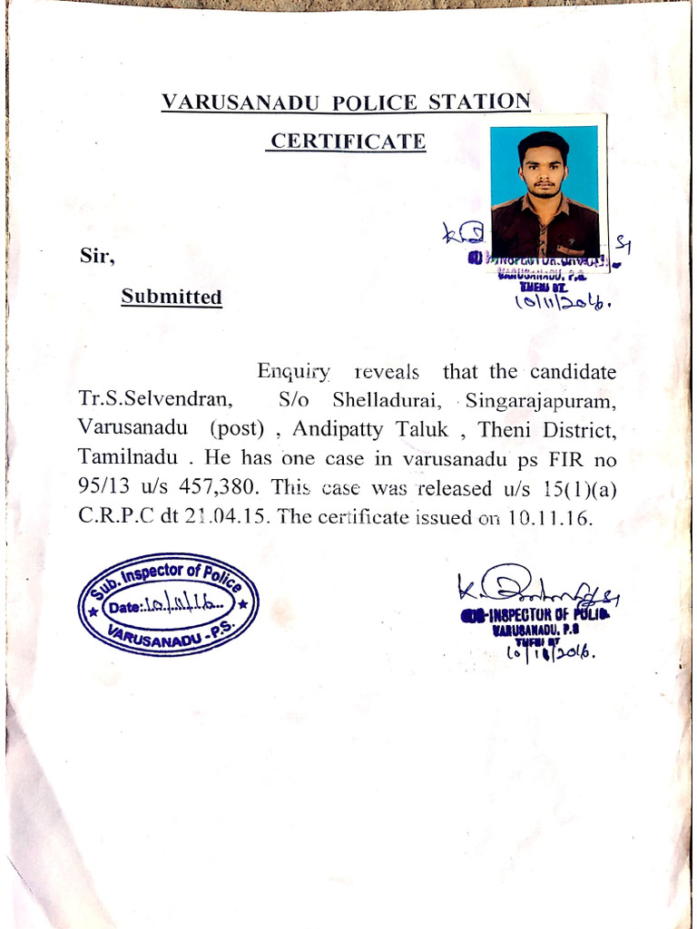 Police Fir | PDF