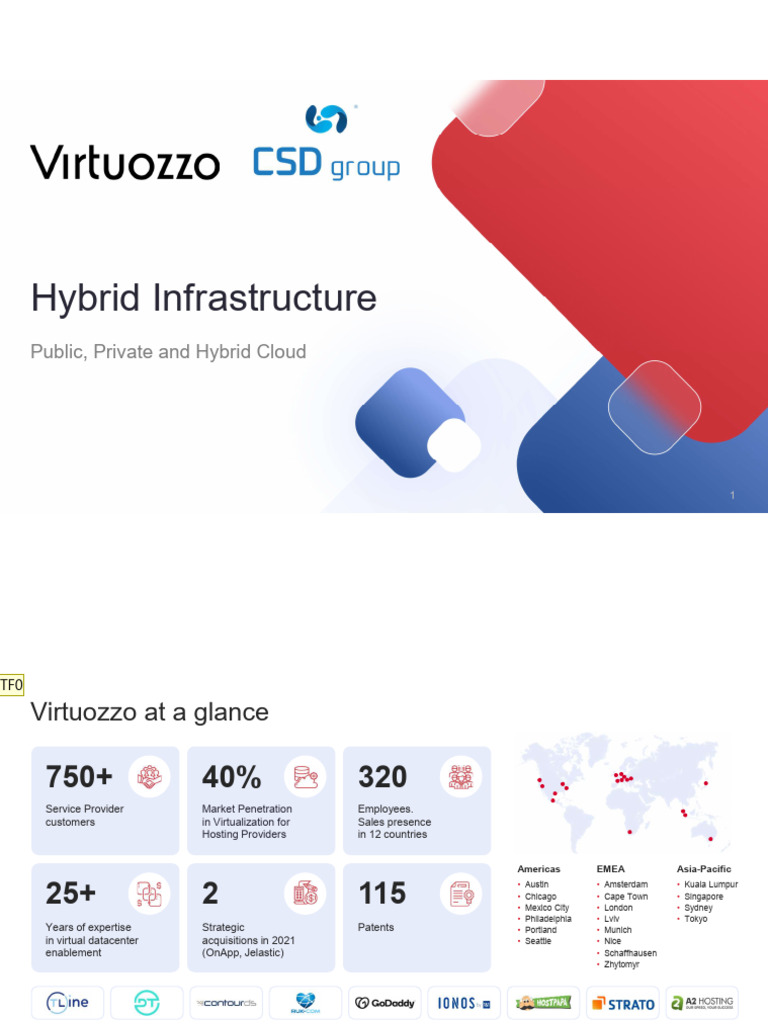 Virtuozzo Hybrid Infrastructure - Overview | PDF | Desktop Virtualization | Cloud Computing