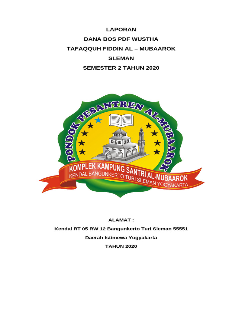 Laporan Wajar Dikdas Wustha Sem 2 2020 | PDF