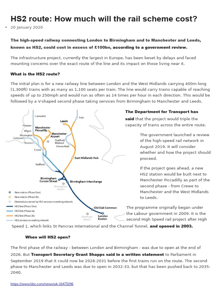 2010 01 27 HS2 train | PDF