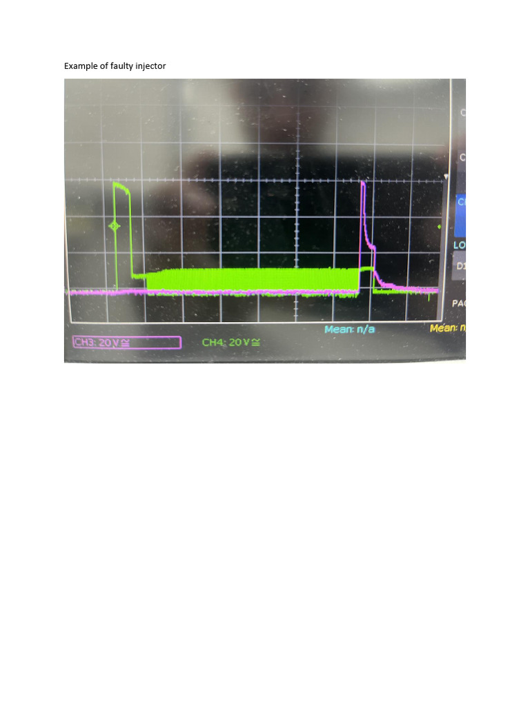 Example of Faulty Injector | PDF