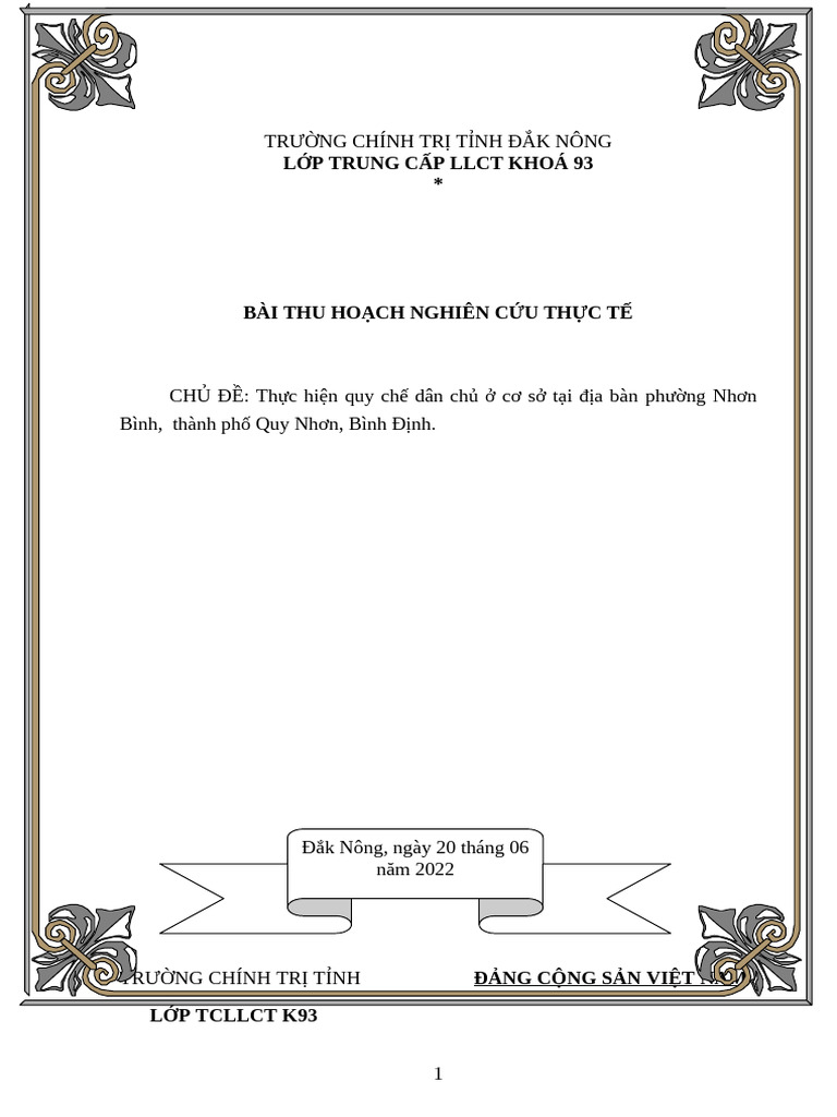 Thu Hoach Dung | PDF