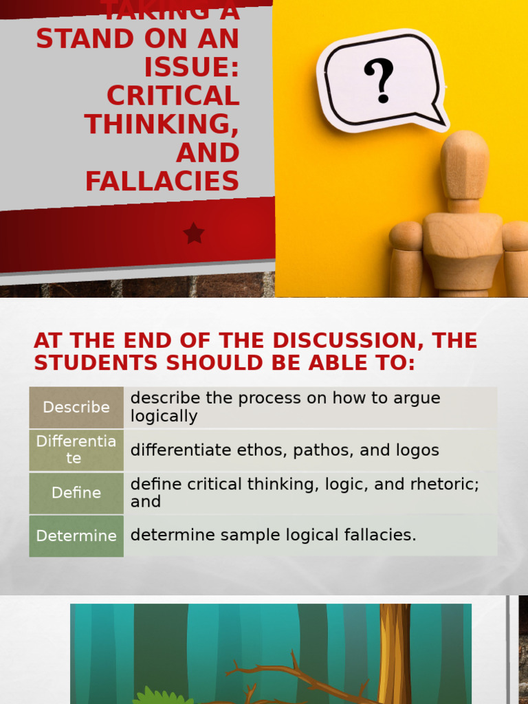 Critical Thinking and Fallacies | PDF | Argument | Fallacy
