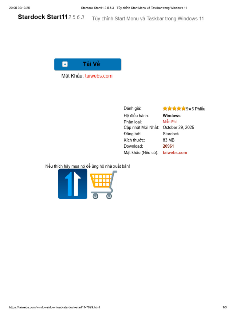 Stardock Start11 2.5.6.3 - Tùy Chỉnh Start Menu Và Taskbar Trong ...