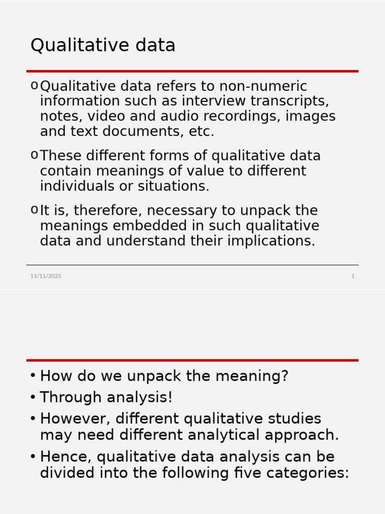 Qualitative Data Analysis | PDF | Qualitative Research | Procedural Knowledge