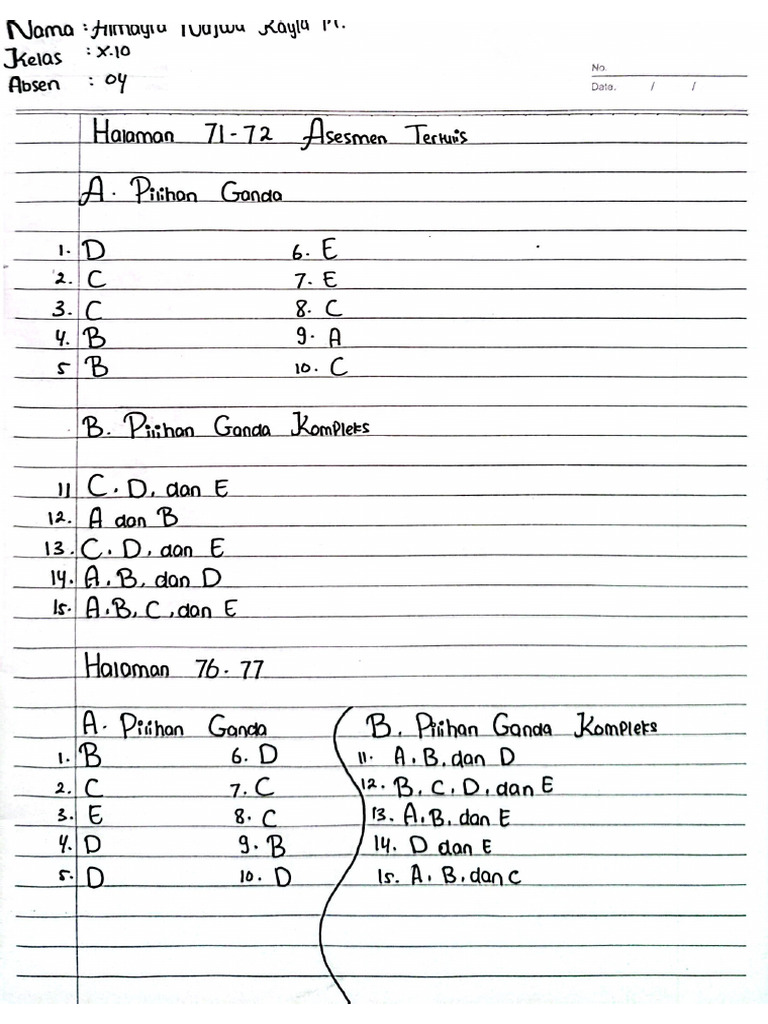 Almayra Najwa Kayla Mutia (4) X.10 | PDF