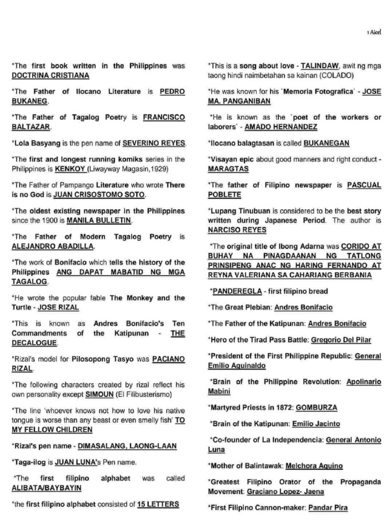 Gen Ed Review | PDF