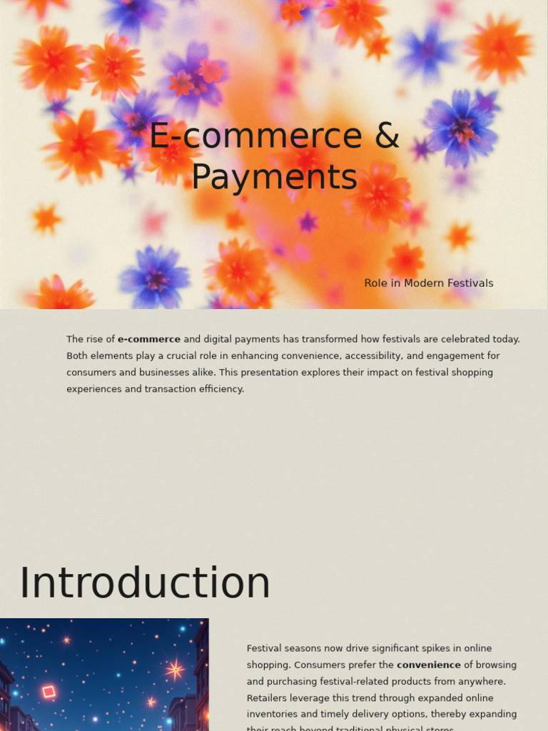 E Commerce Payments | PDF | E Commerce | Retail