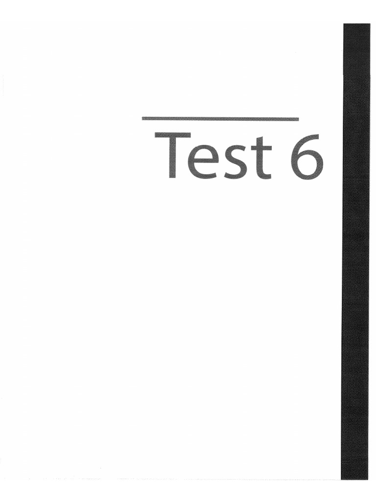 Ies Practice Test Writing 6 | PDF