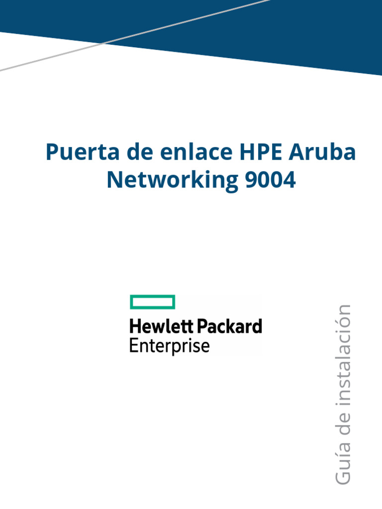 Aruba 9004 Installation Guide ES | PDF | USB | Punto de acceso inalámbrico