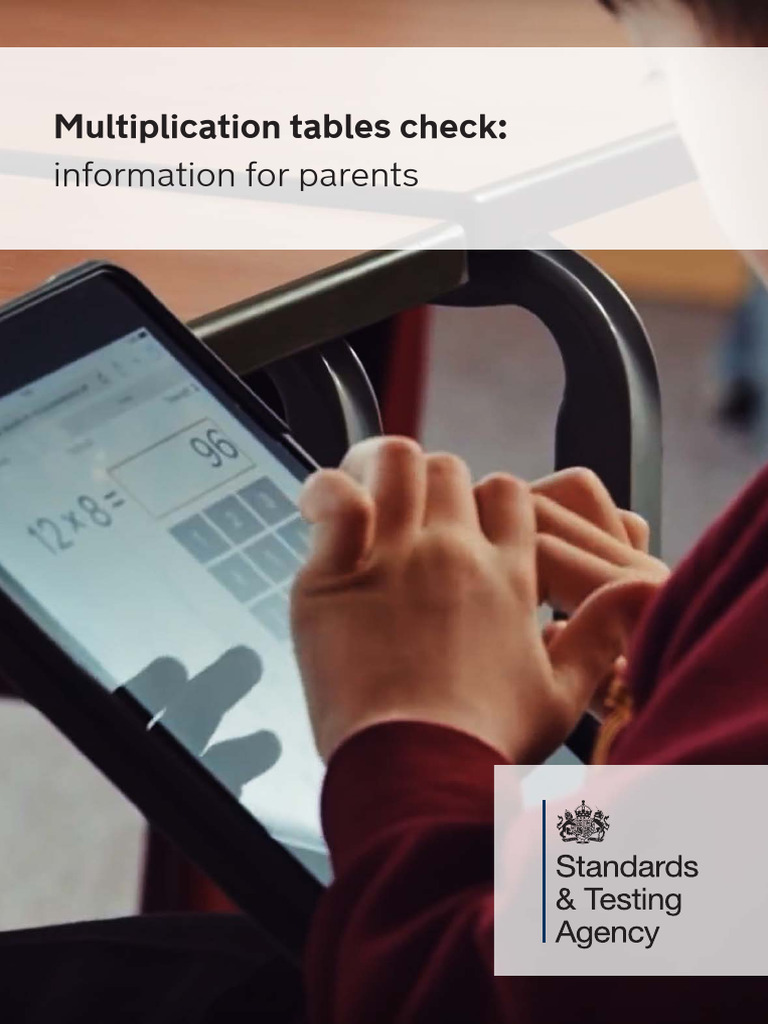 Year 4 Multiplication Tables Check Guide | PDF | Special Education