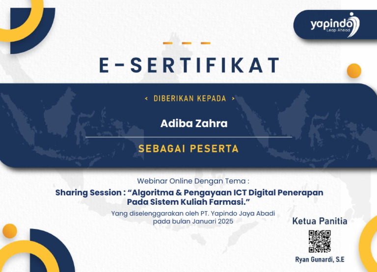 Seminar dan Webinar PT. Yapindo Jaya Abadi | PDF