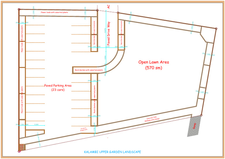 Kalambi Upper Gardens Layout | PDF | Landscape Architecture | Architecture