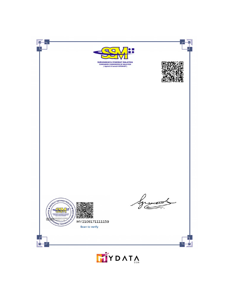 sample_business_certificate_main_en_ctc | PDF | Smartphone | Qr Code