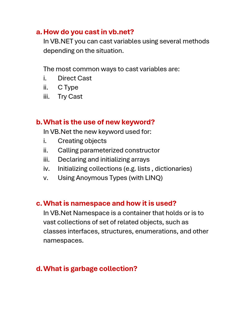 VB.NET 2020 | PDF | Class (Computer Programming) | Databases