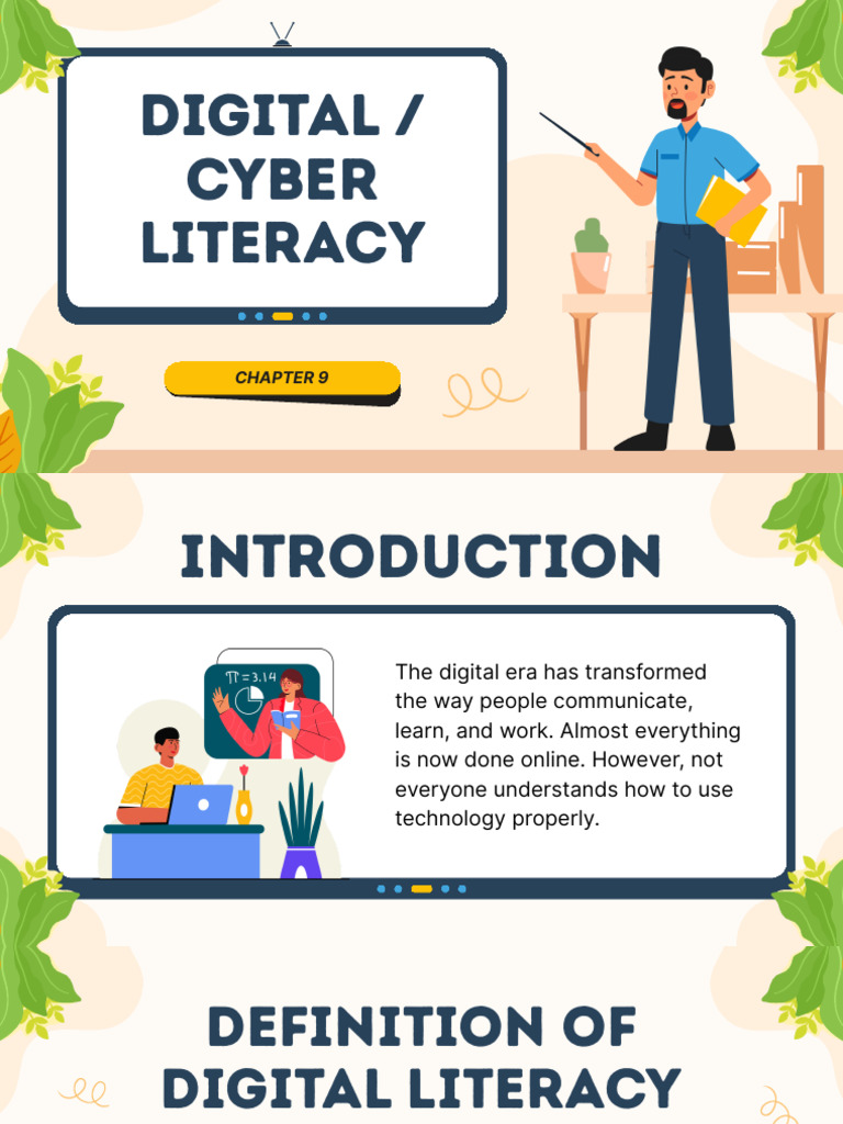 Chapter 9 - DigitalCyber Literacy | PDF | Computer Security | Security