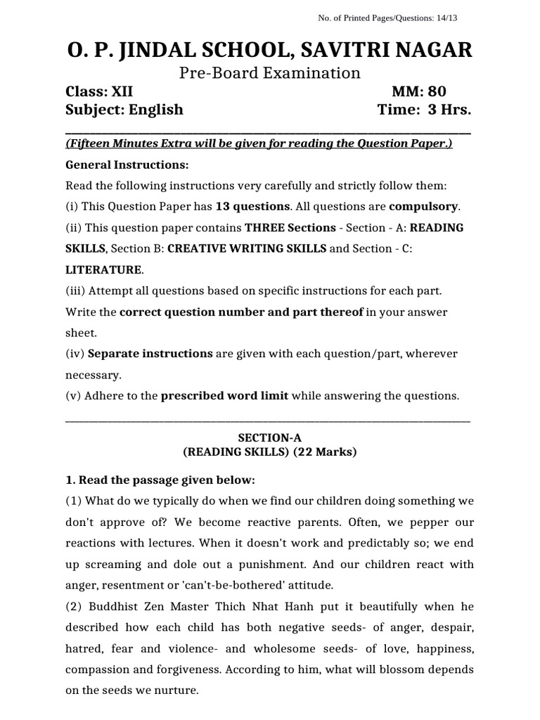 Front Page Preboard | PDF