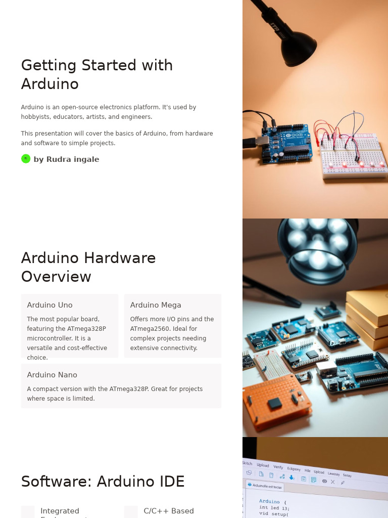 Getting-Started-with-Arduino | PDF | Arduino | Computer Engineering