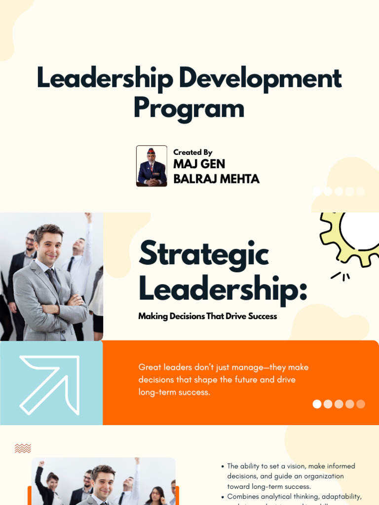 Leadership Development Program | PDF | Leadership | Decision Making